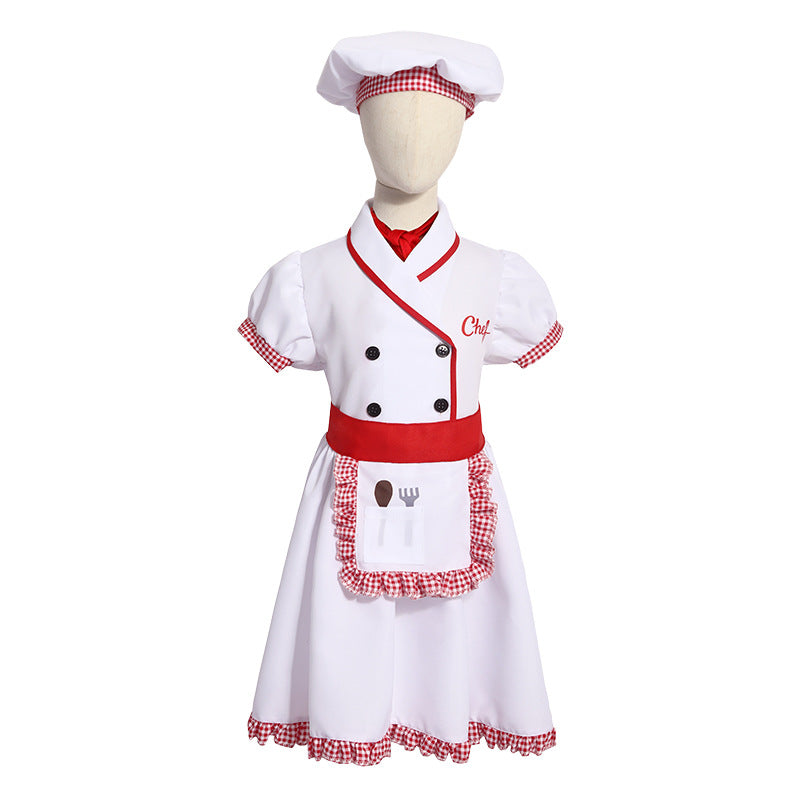 Shop Children's Play Chef Uniform Set - Little Chef Work and ...